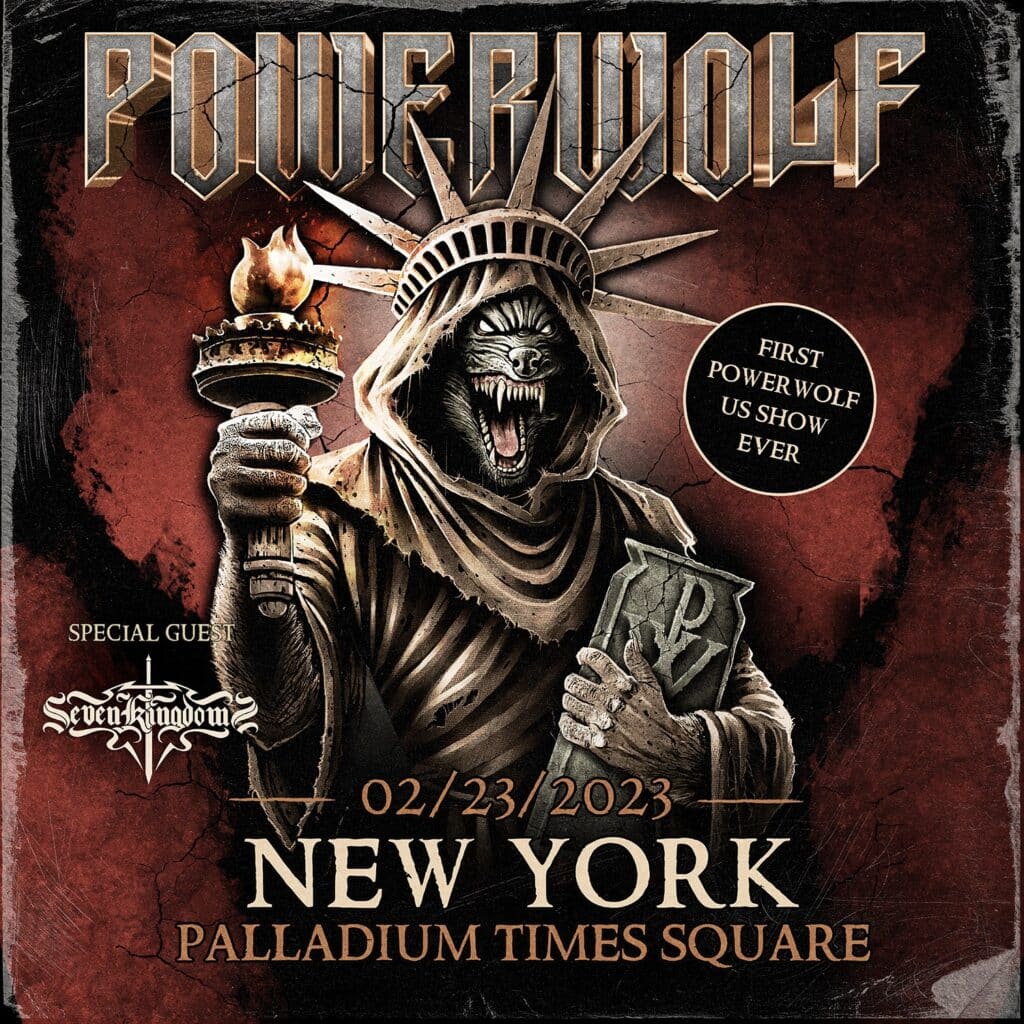 POWERWOLF - Palladium Times Square, New York NY Official Site
