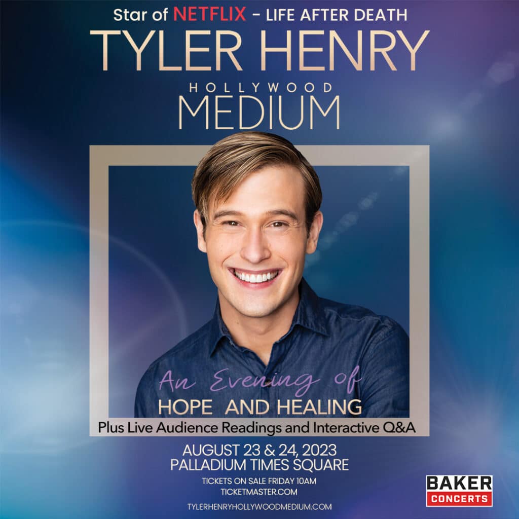 Tyler Henry - Palladium Times Square, New York NY Official Site