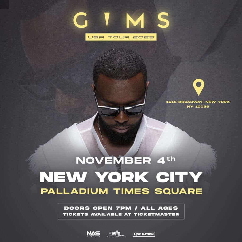Gims - Palladium Times Square, New York NY Official Site